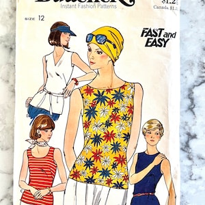 1960's & 70's Vogue 6910, 7100, Simplicity 6242, 5262, 9365, Butterick ...