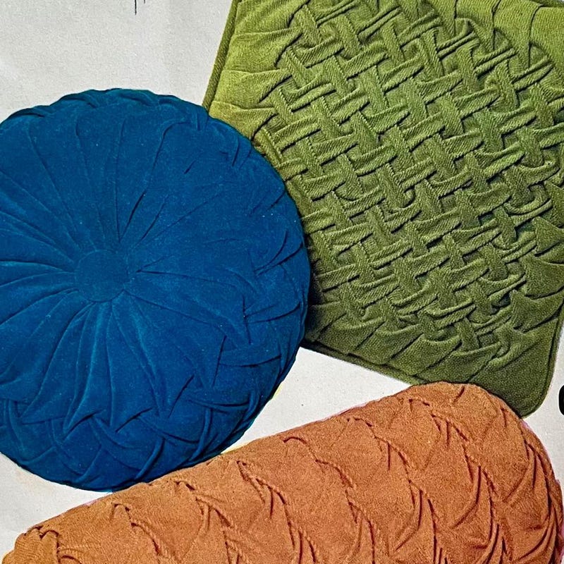 Smocked Pillow - Etsy