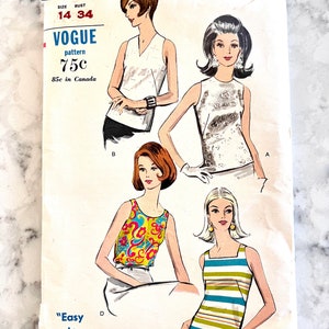 1960's & 70's Vogue 6910, 7100, Simplicity 6242, 5262, 9365, Butterick ...
