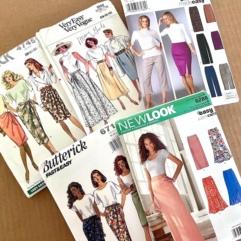 New Look Sewing Patterns - Etsy