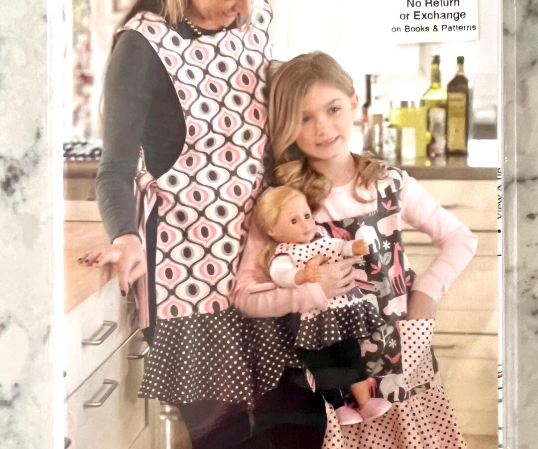 UNCUT 2012 Indygo Junction 924 'dressed Alike Apron' Pattern Designed ...