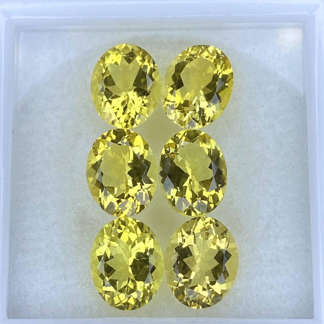 Gorgeous Yellow Beryl heliodor Faceted Gemstone Loupe Clean Quality ...
