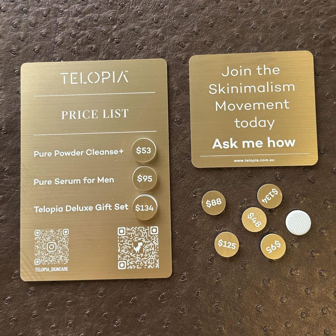 Custom Business Signs | Personalised Signs | Custom Made Brushed Metal ...