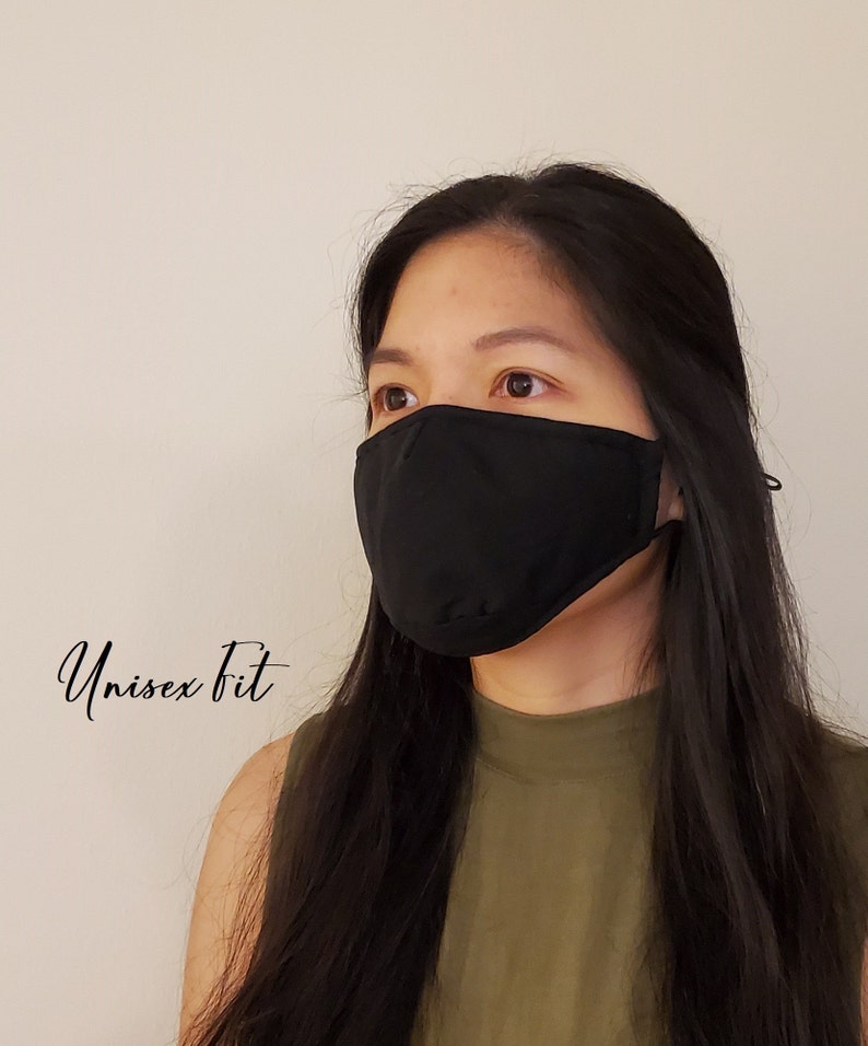 Adjustable Fitted Face Mask ULTRA COMFY Filter Pocket & - Etsy