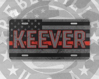 Iaff License Plate - Etsy