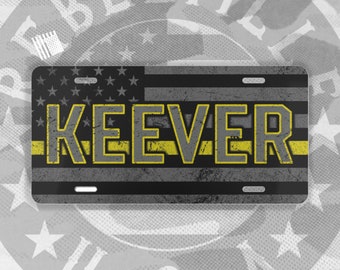 Flag License Plate - Etsy