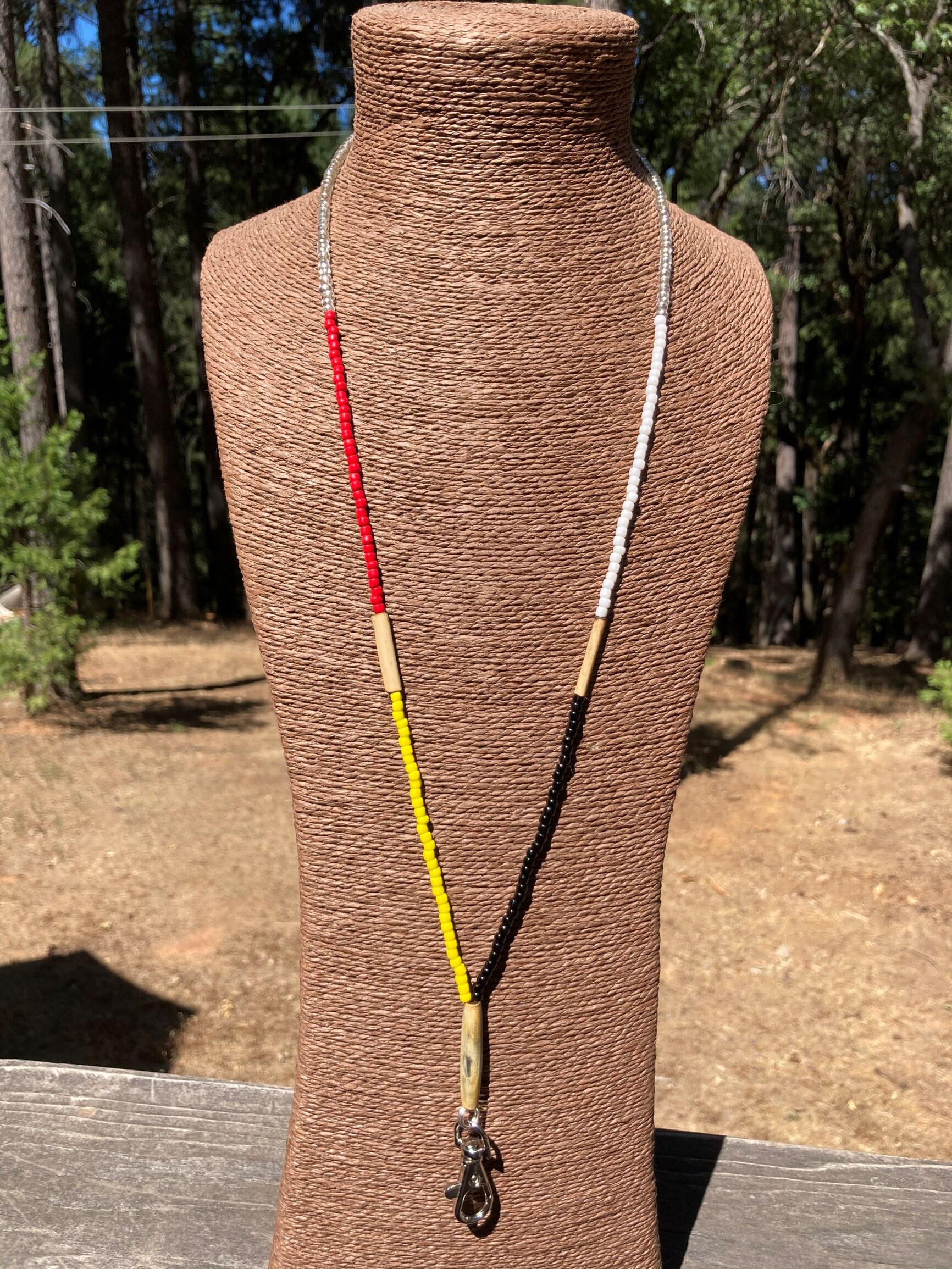 Medicine Wheel Beaded Lanyard - Etsy