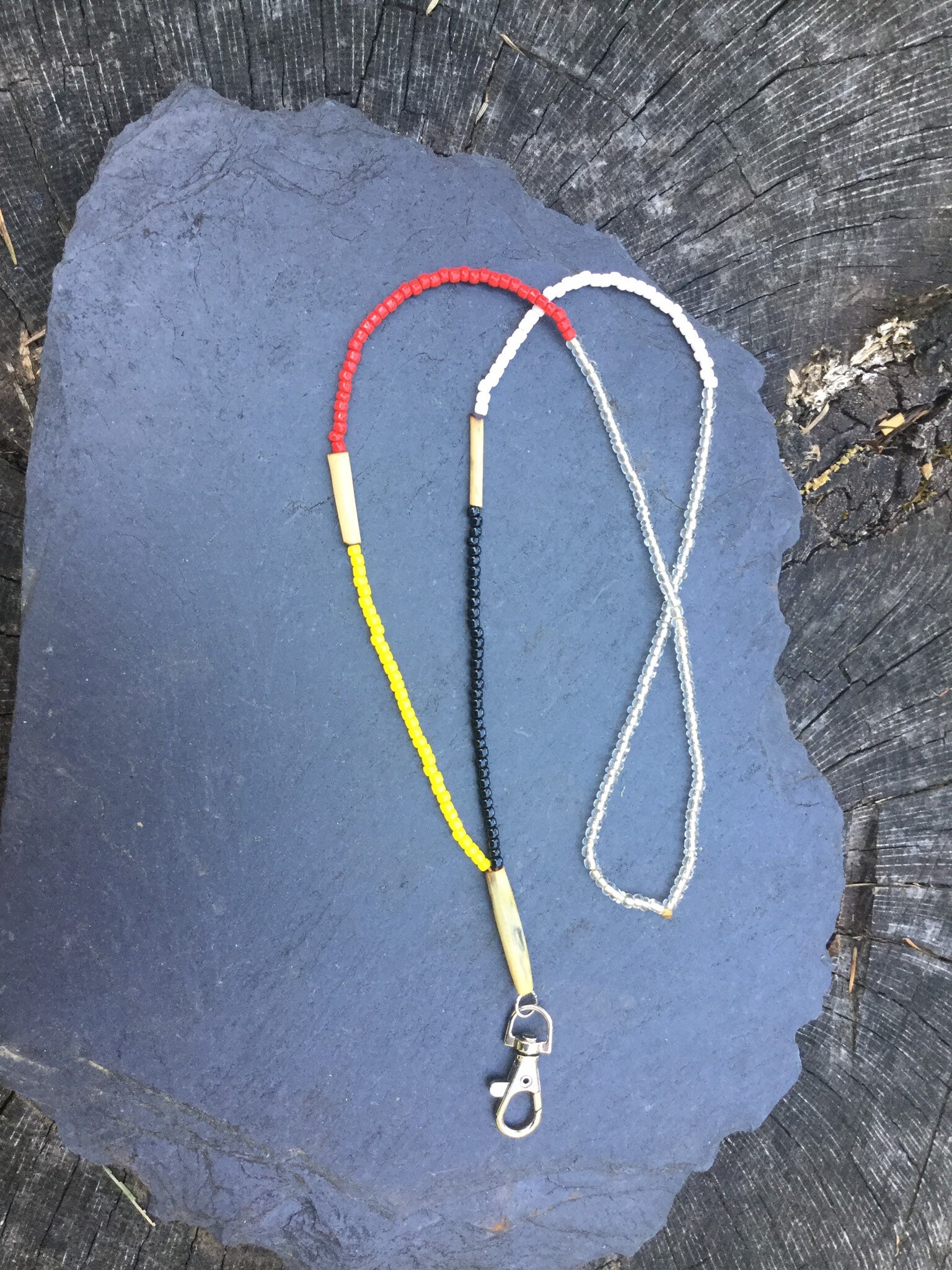 Medicine Wheel Beaded Lanyard - Etsy