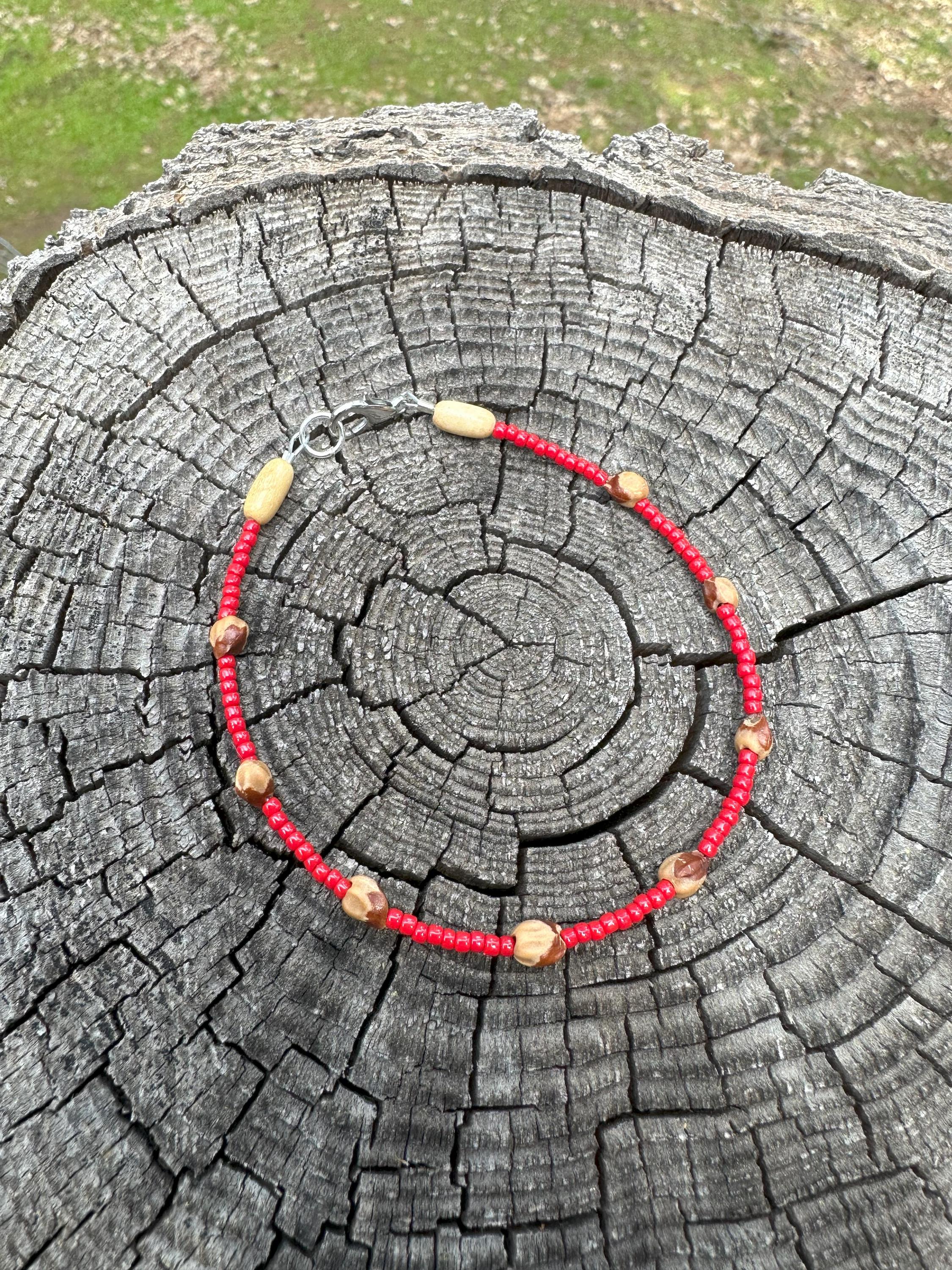 Ghost Bead Bracelet - Etsy