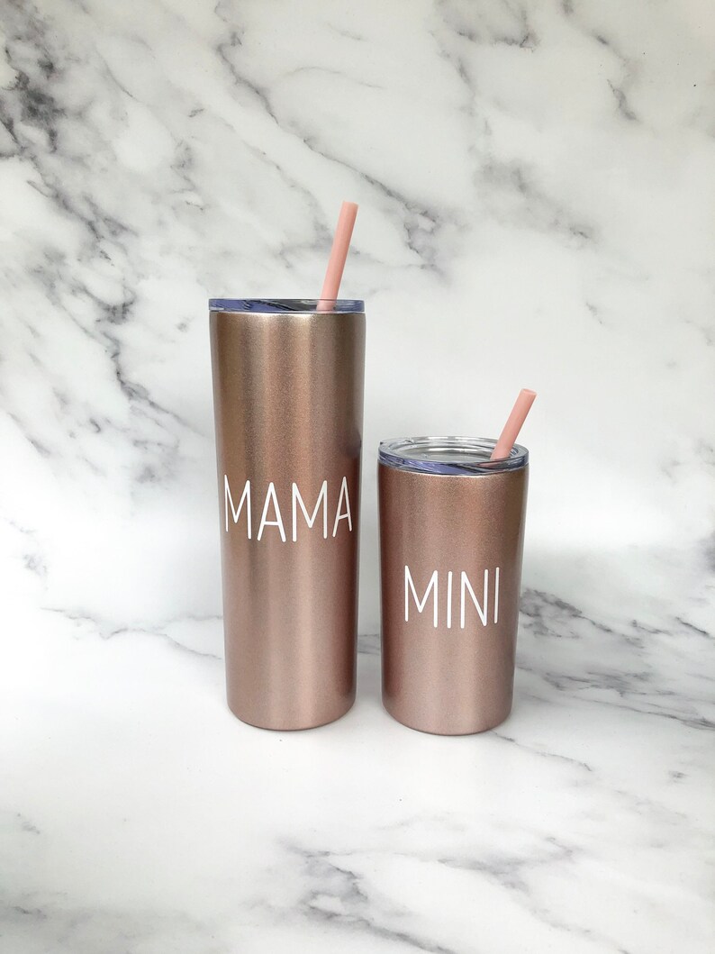 Mama Mini Tumbler Mommy And Me Tumbler Matching Etsy