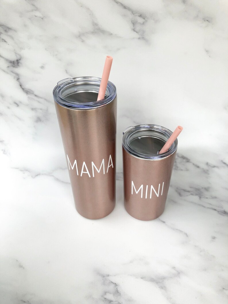Mama Mini Tumbler Mommy And Me Tumbler Matching Etsy