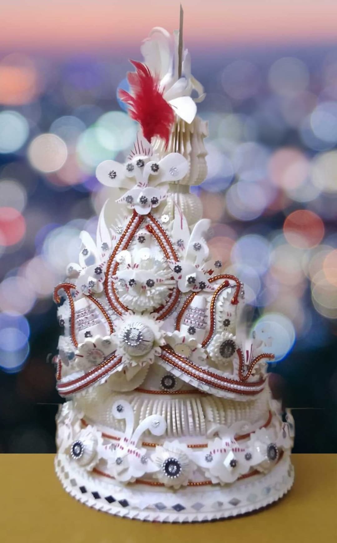 Premium Sholar Topor Bengali Wedding and Mukut - Etsy