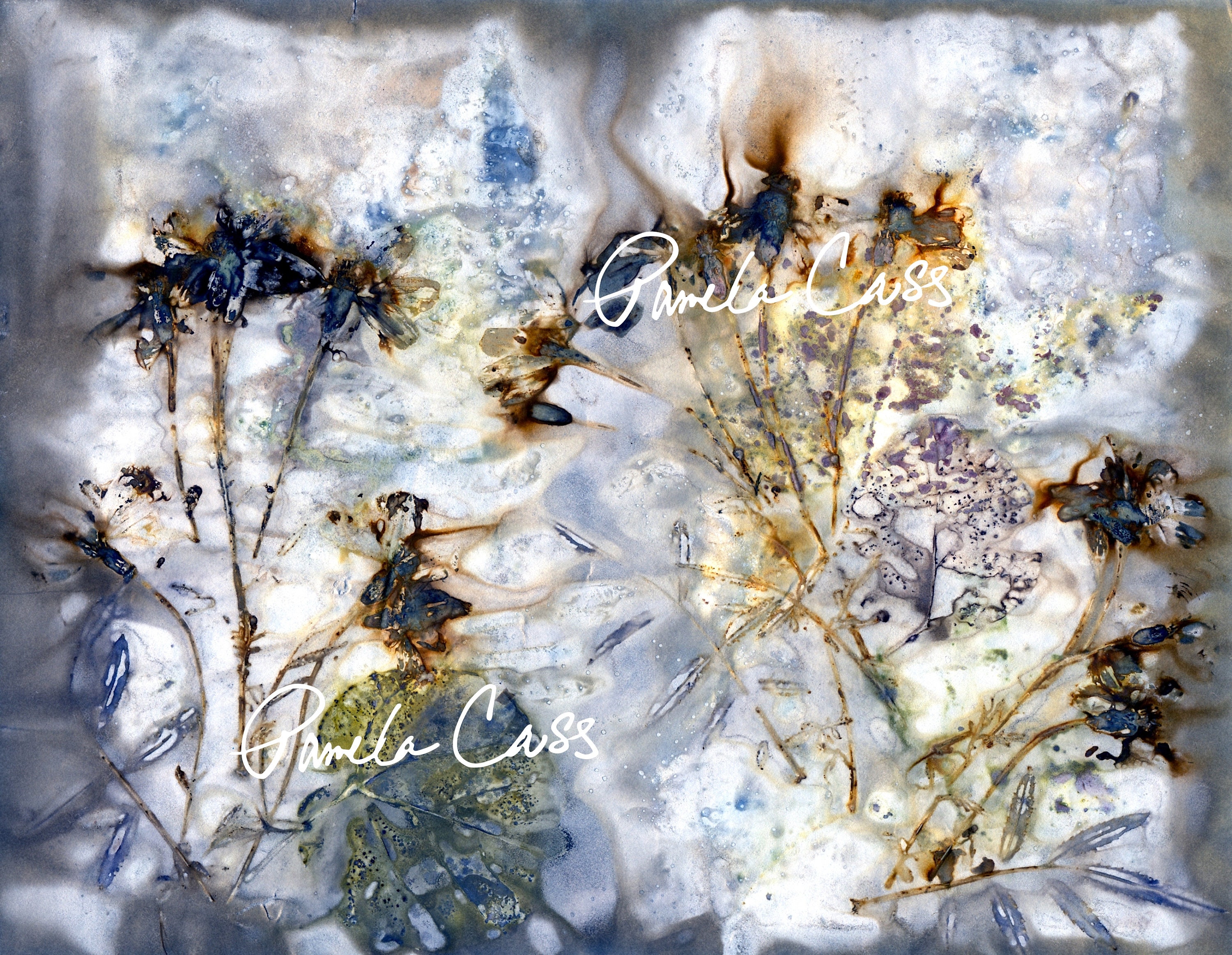 2019 Digital Altered Color Eco Dyed Papers Journal Making, Scrapbooking ...