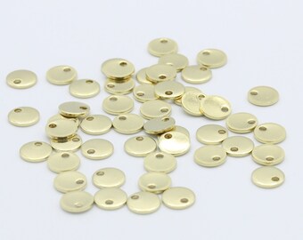 Brass round disc | Etsy