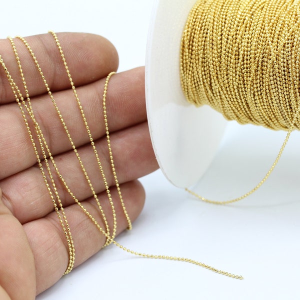 Faceted Ball Chain - Etsy