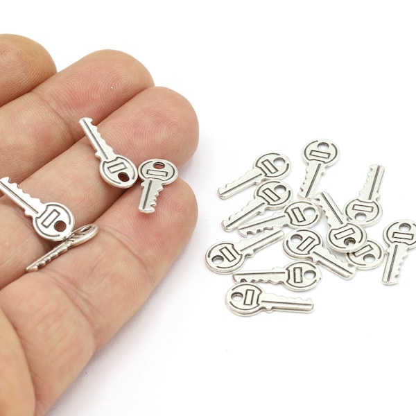 Antique Key Charm - Etsy