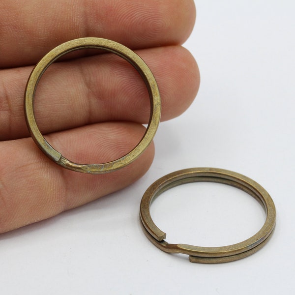 Antique Bronze Metal Ring - Etsy