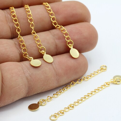 9x33mm 24 K Shiny Gold Plated Rectangle Chain Bulk Chains | Etsy