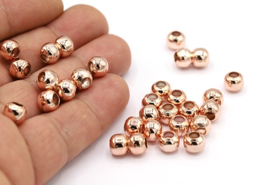 6mm Rose Gold Plated sunkist Copper