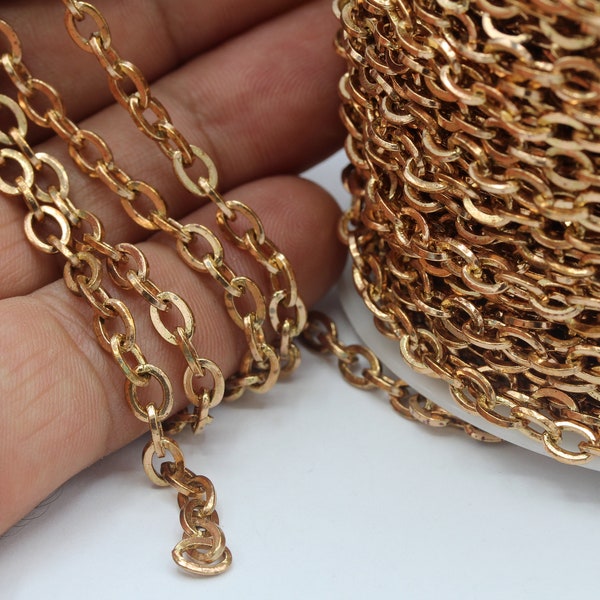 Brass Link Chains - Etsy