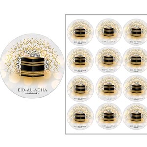 Eid Al-adha Sticker Sheets Eid Stickers Eid Labels | Etsy