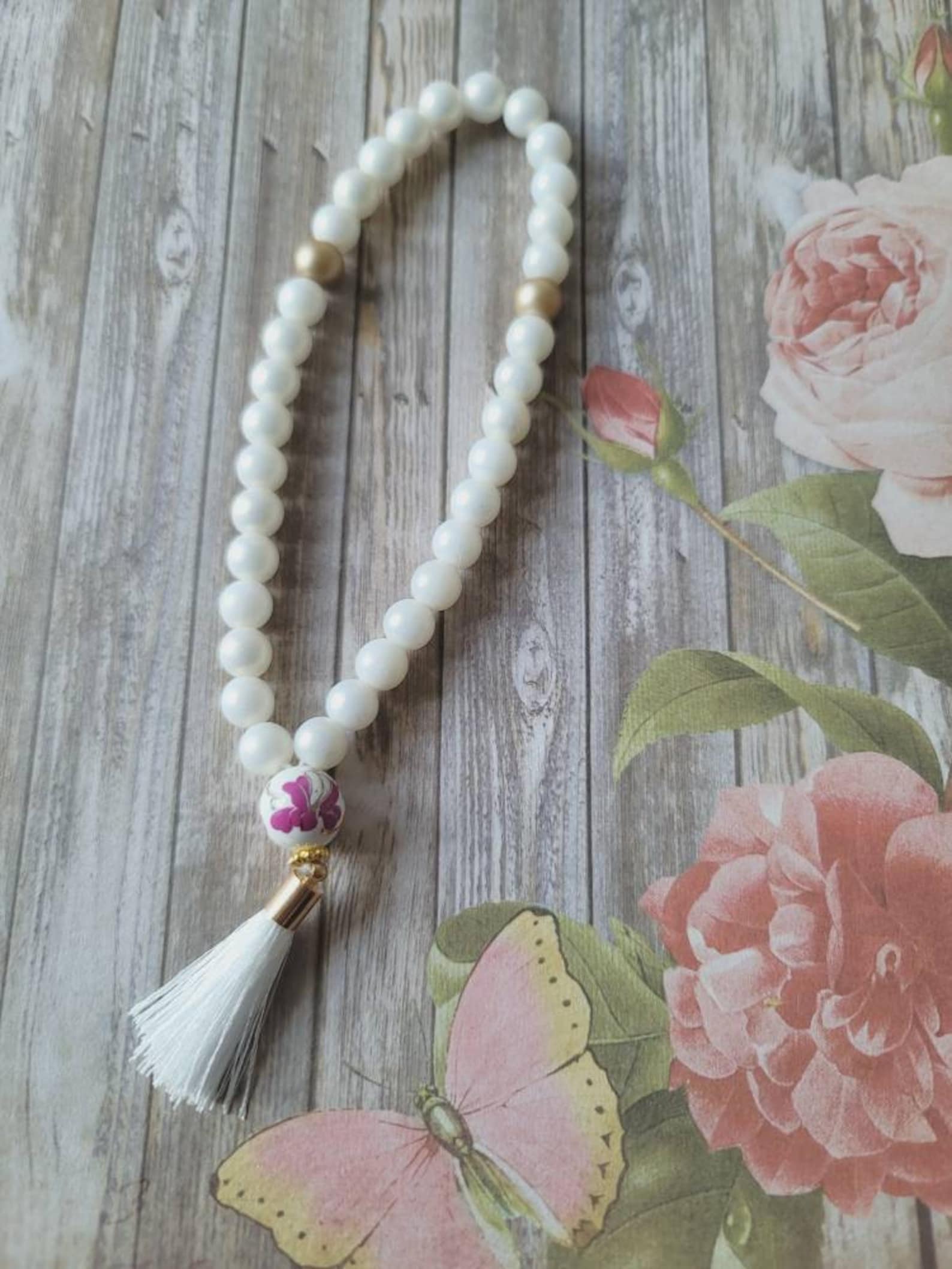 Handmade Masbah Pearl Color Amazing for Gift - Etsy