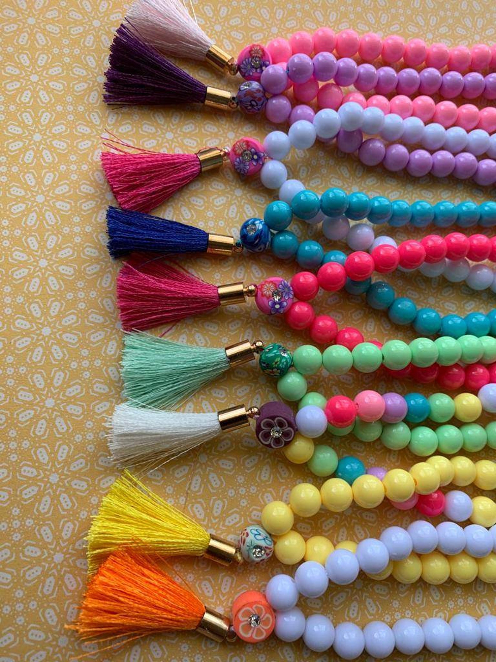 Kids Masbah Smile 33 Tasbeeh Amazing Gift. Colorful | One Kids Tasbeeh ...