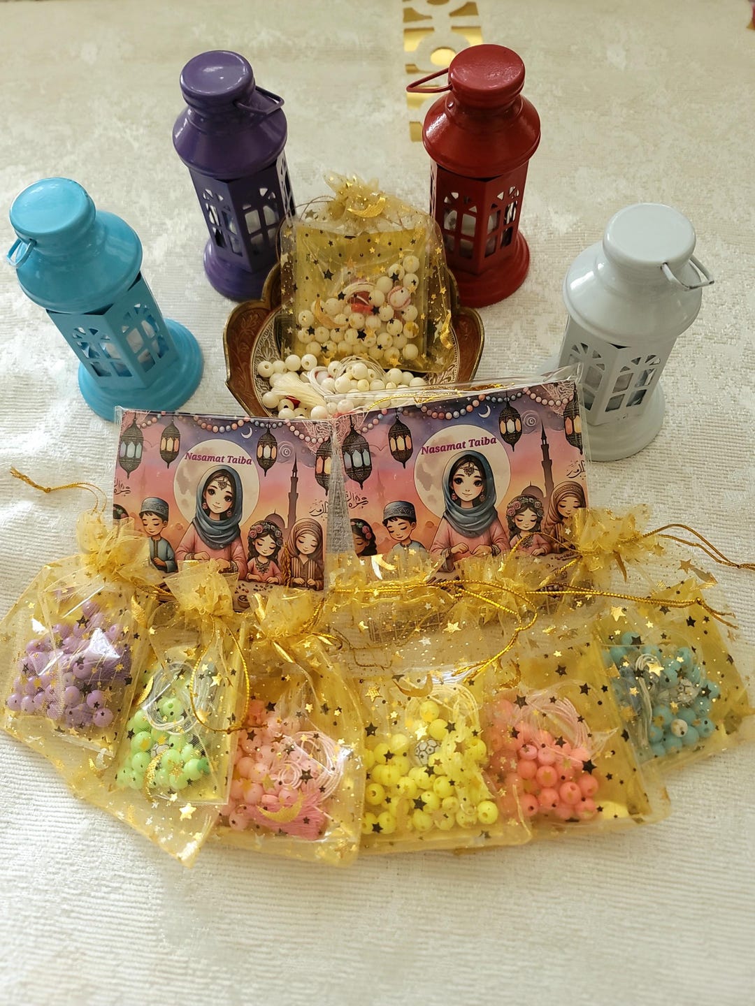 DIY Tasbih | Make Your Own Misbah | Tasbeeh Kit | Ramadan Activities ...