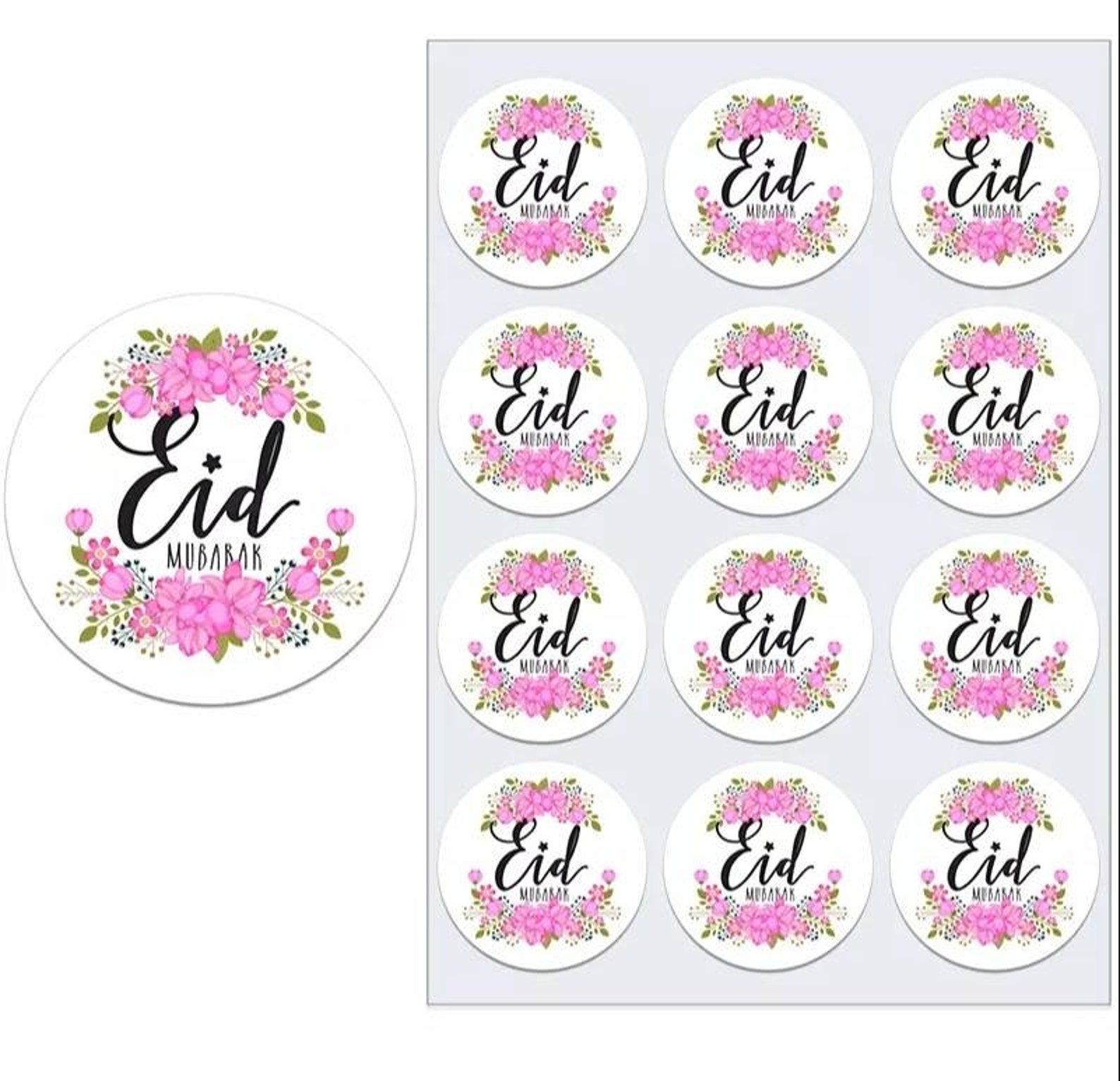 Eid Al-adha Sticker Sheets | Eid Stickers | Eid Labels | Ramadan Labels ...