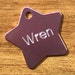 Star Pet ID Tag: Customized Engraved Dog Cat Name Collar - Etsy