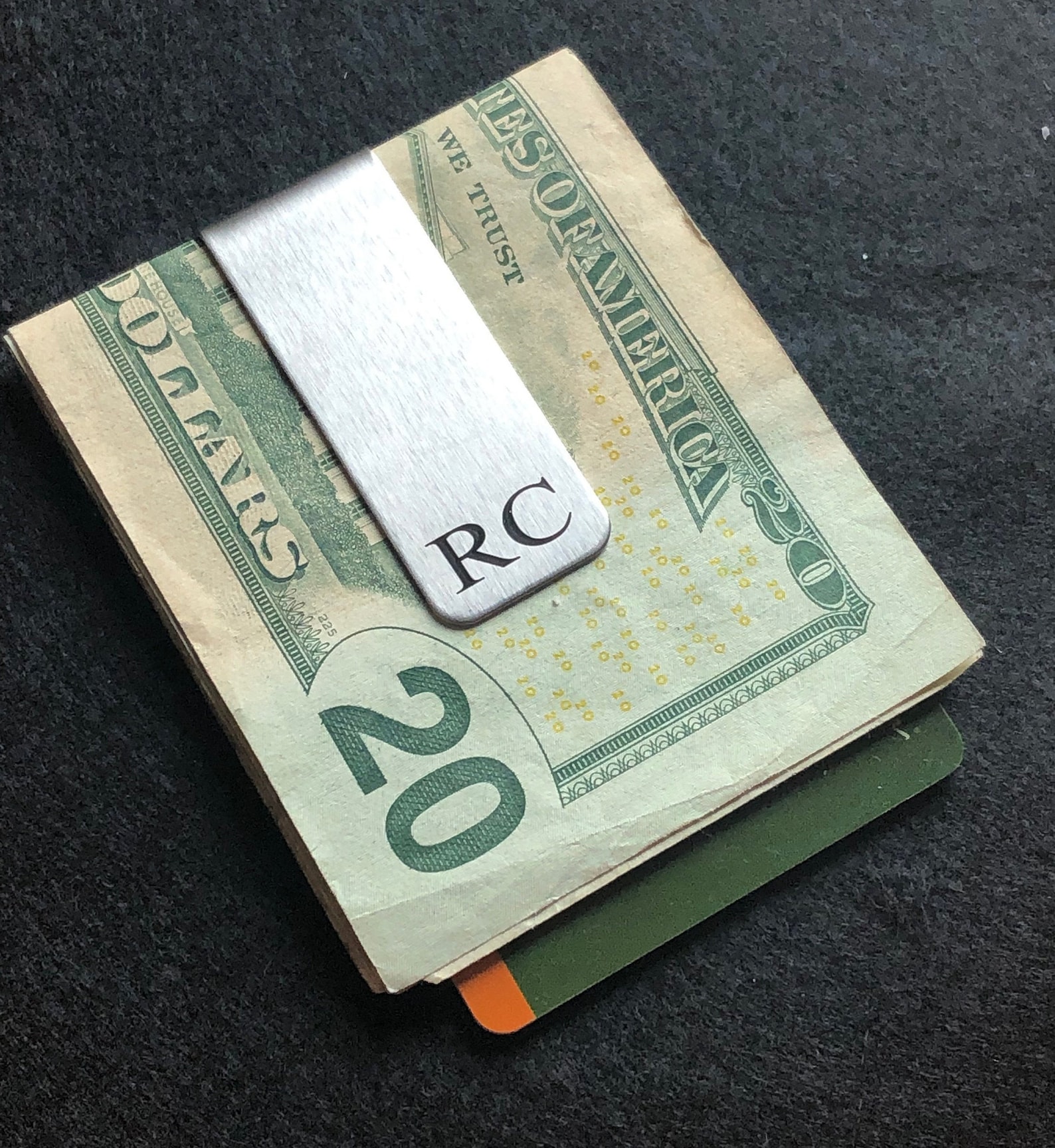 Money Clip Personalized Engraved Card Holder Bestman - Etsy