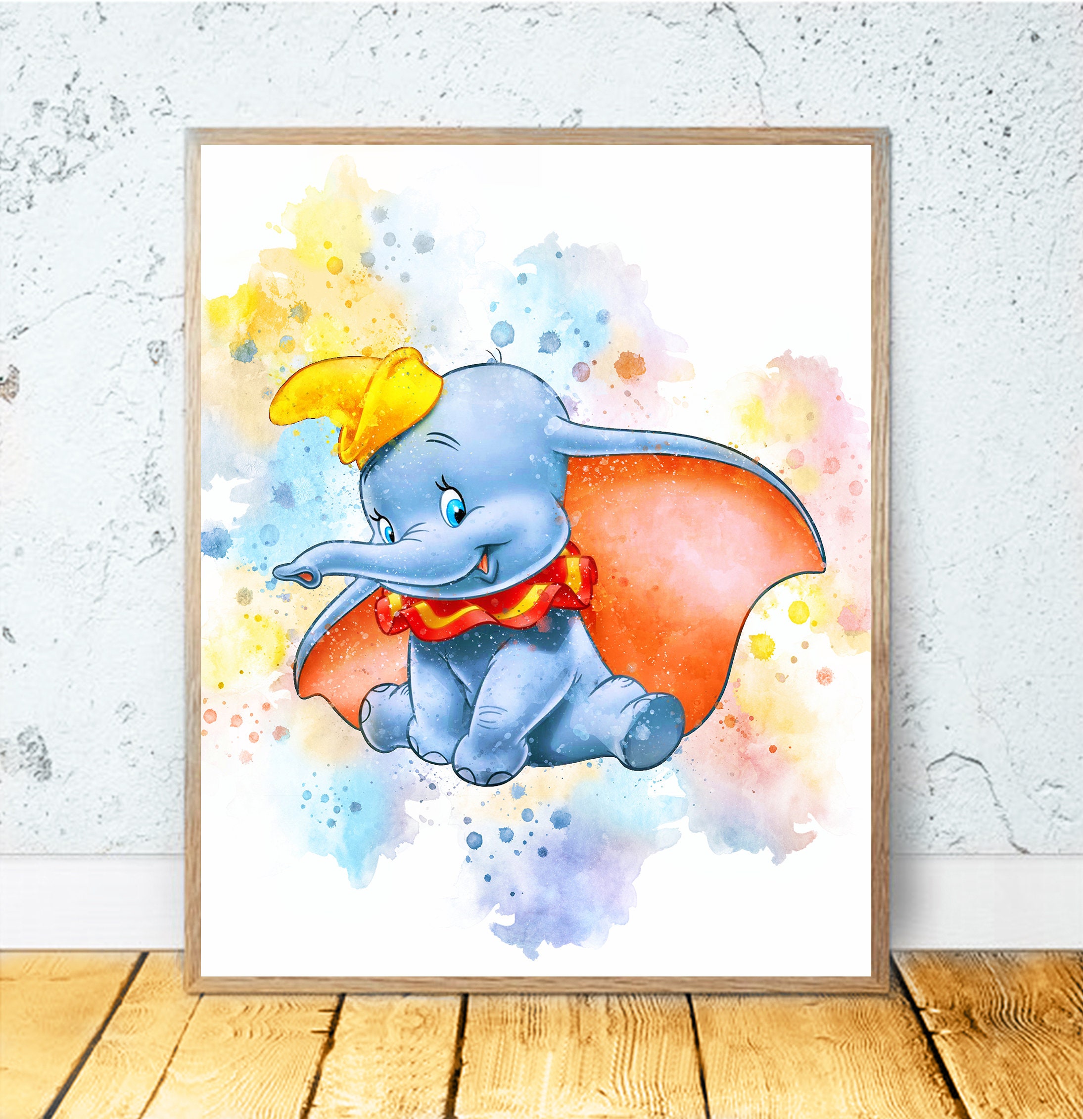 DUMBO Printable Art Dumbo Print Dumbo Poster Dumbo Nursery | Etsy