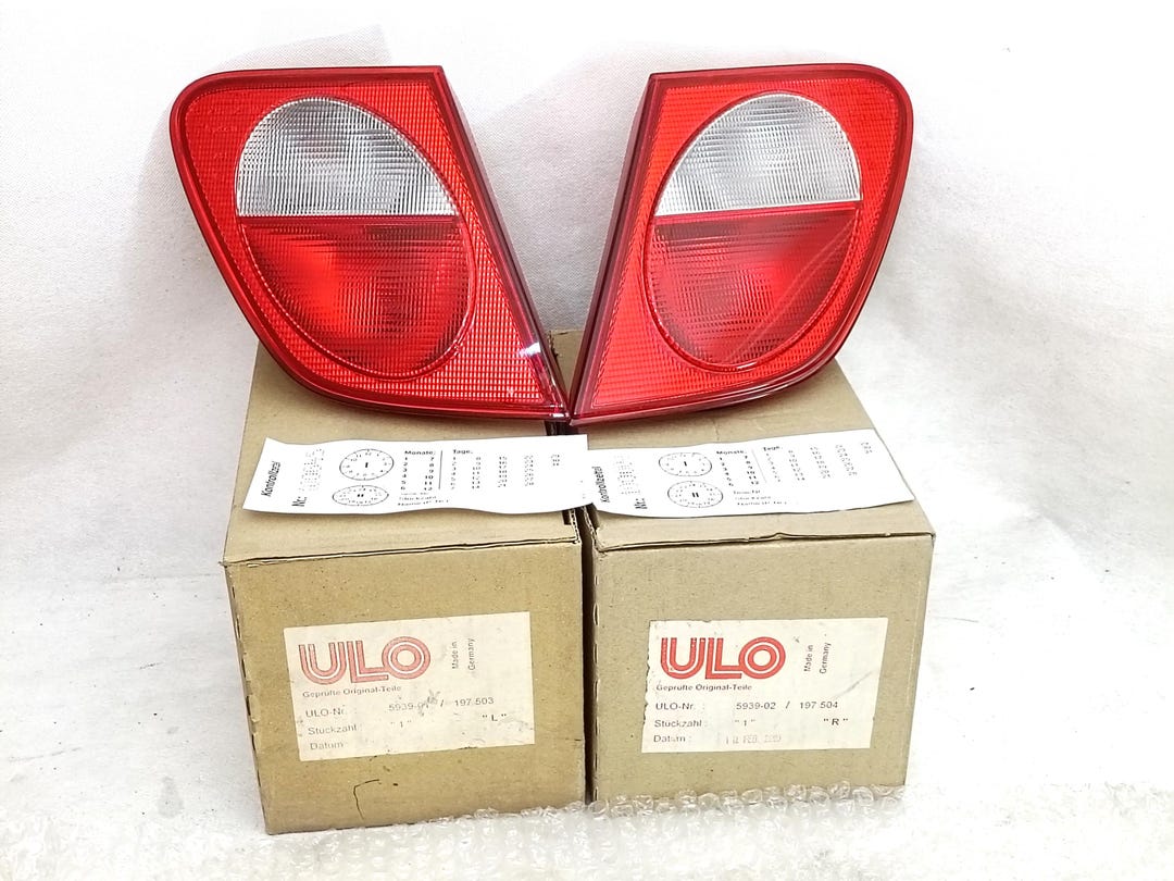 Mercedes W210 Trunk Inner Tail Light Assembly Set ULO OEM E300 E320 E55 ...