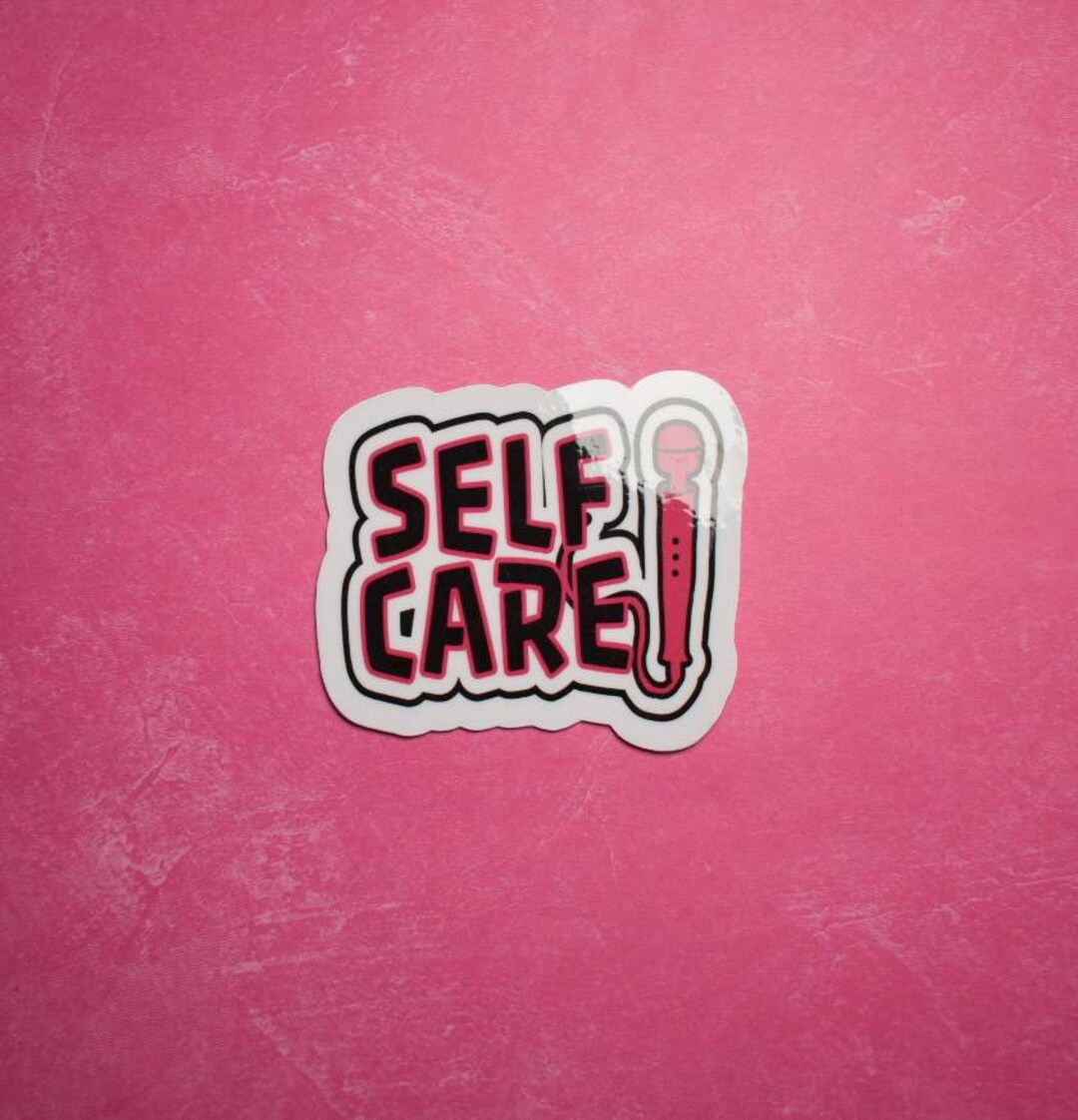 Waterproof Vinyl Sticker Self Care Vibrator Masturbation Water Bottle ...