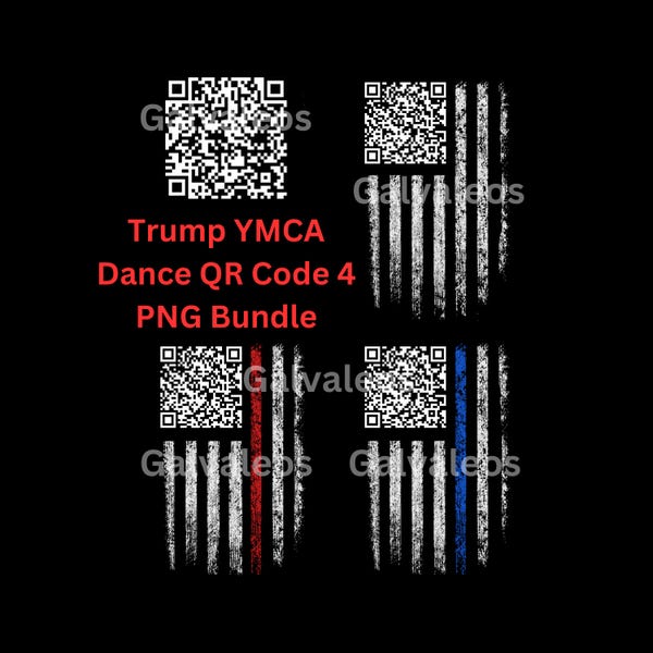 Trump Dancing Qr Code - Etsy