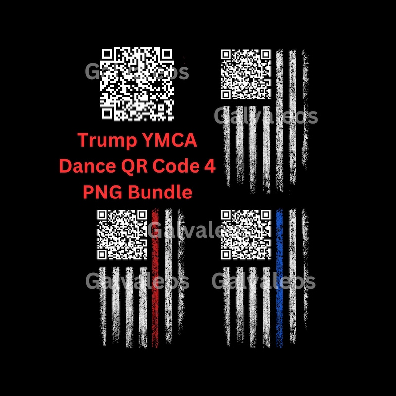 Trump Dancing Qr Code - Etsy