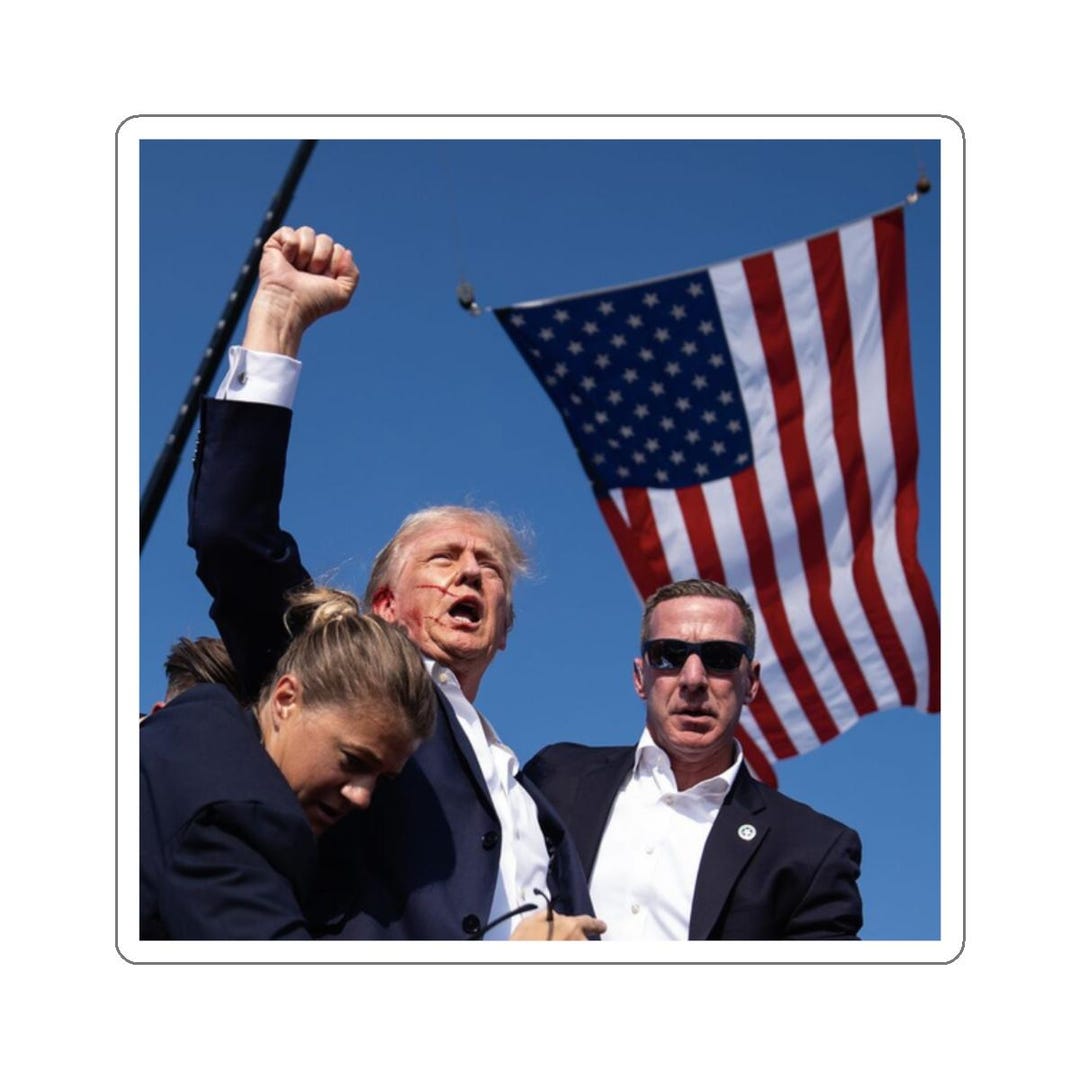 10 Trump FIGHT, America First, Trump 2024 Decals, Trump Bumper Stickers ...