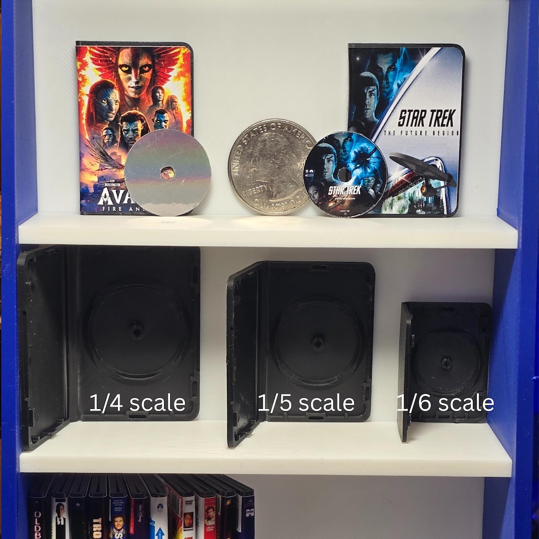 Custom Miniature DVD - Favorite Movies - Movie Buff - Etsy