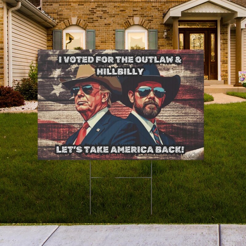 Trump Vance Sign - Etsy