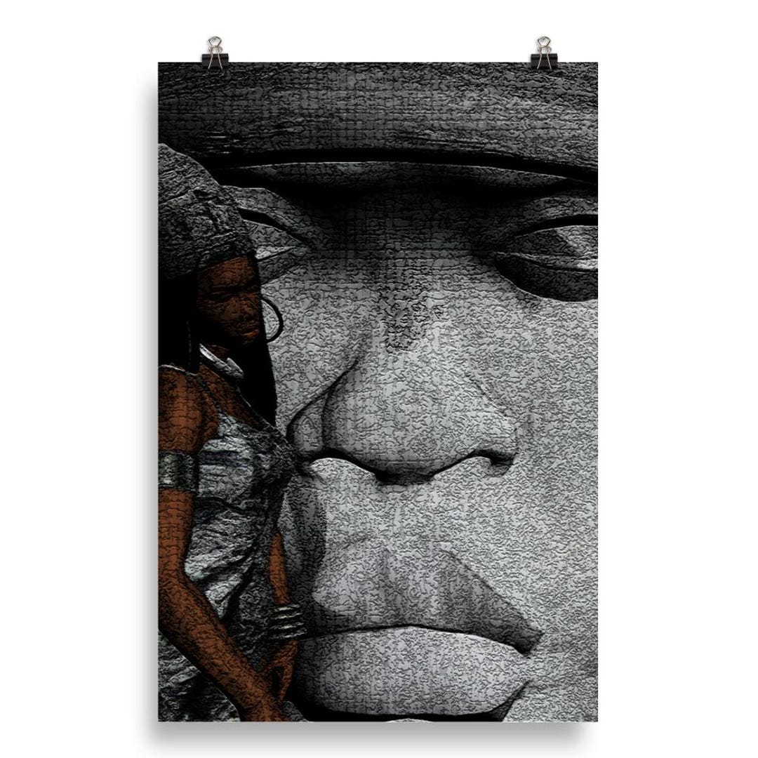 Olmec Poster - Etsy