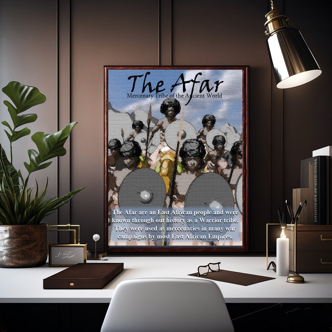 Afro Artwork - Afar Warrior Tribe Art- Instant Download Click for ...