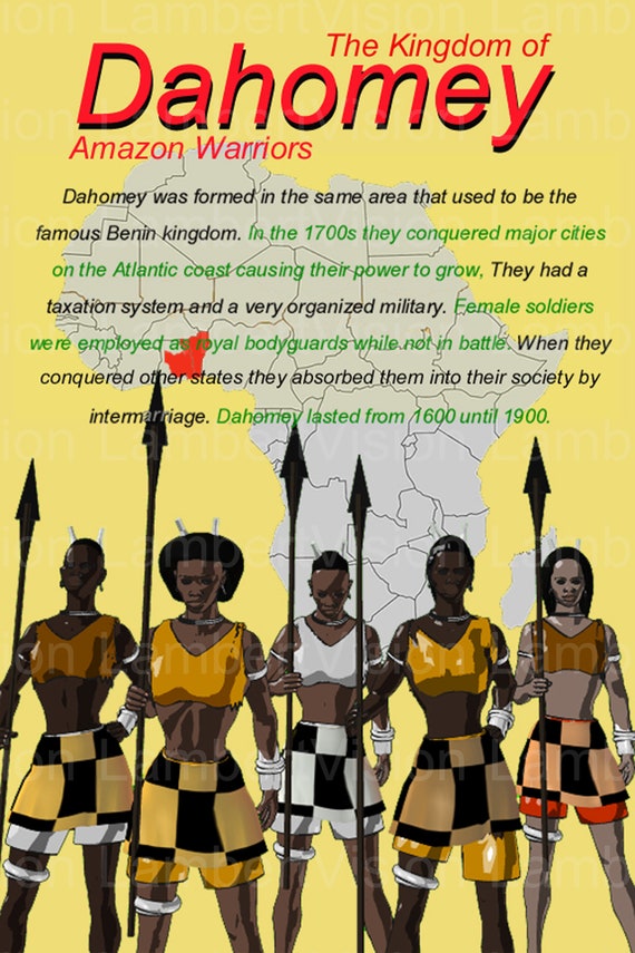Nubian Amazon Female Warriors