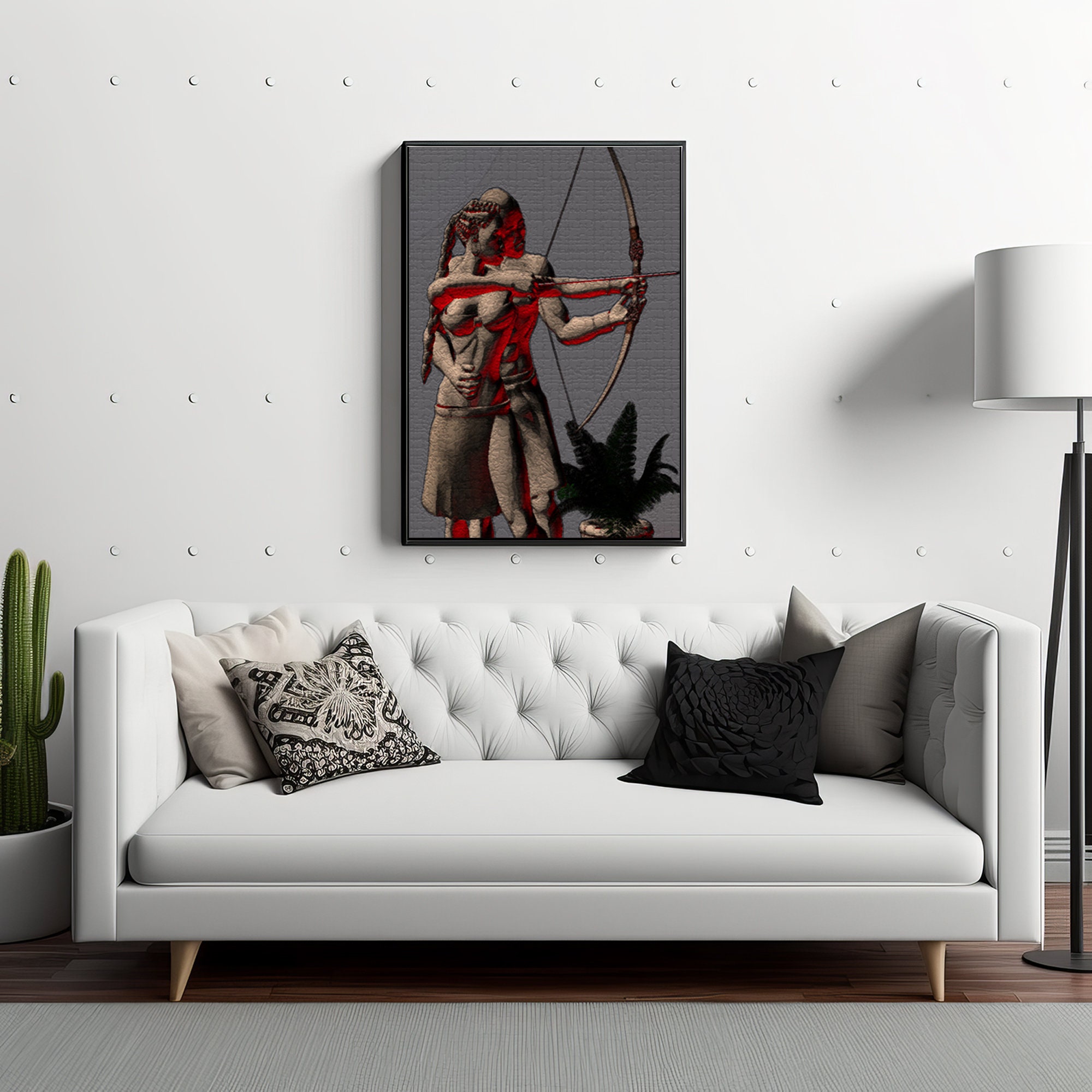 Black Couples Art 3 Instant Download Printable Black Archery Couple ...