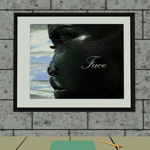African American Artwork Ebony Face Instant Download Printable Black ...