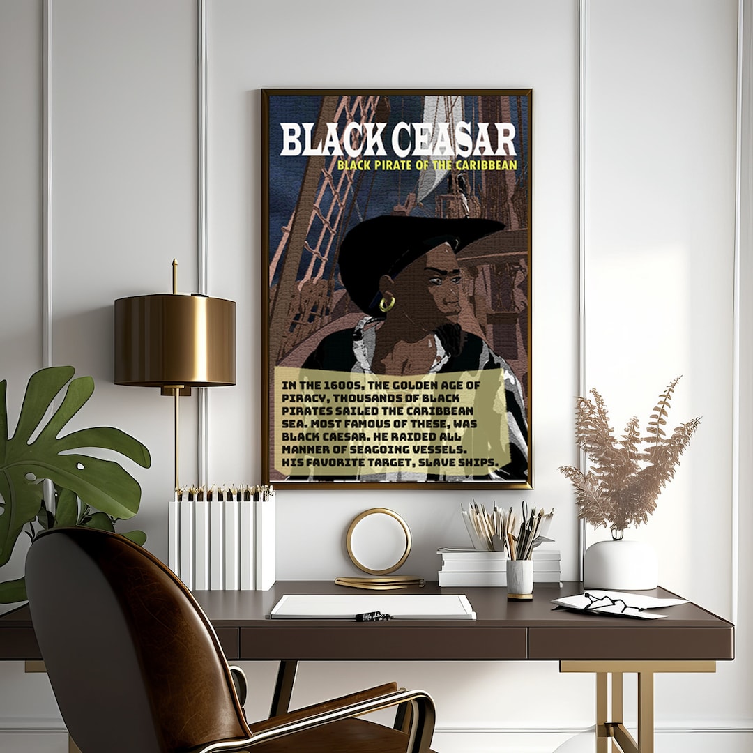 Afro Artwork Black Pirate Wall Art Afro American Instant Download ...