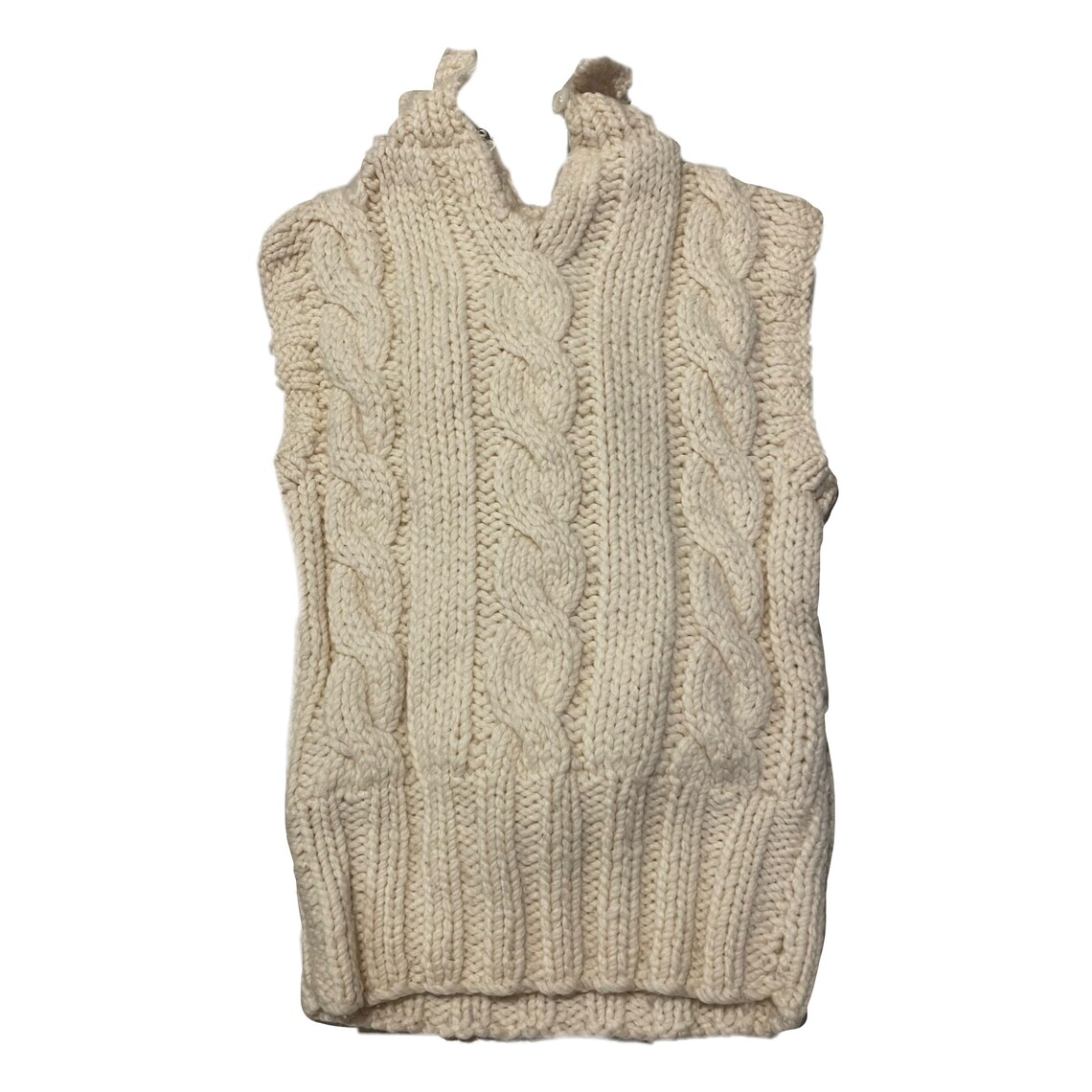 Miu Miu Hand Knit Sless Ruffle Vest Top - Etsy