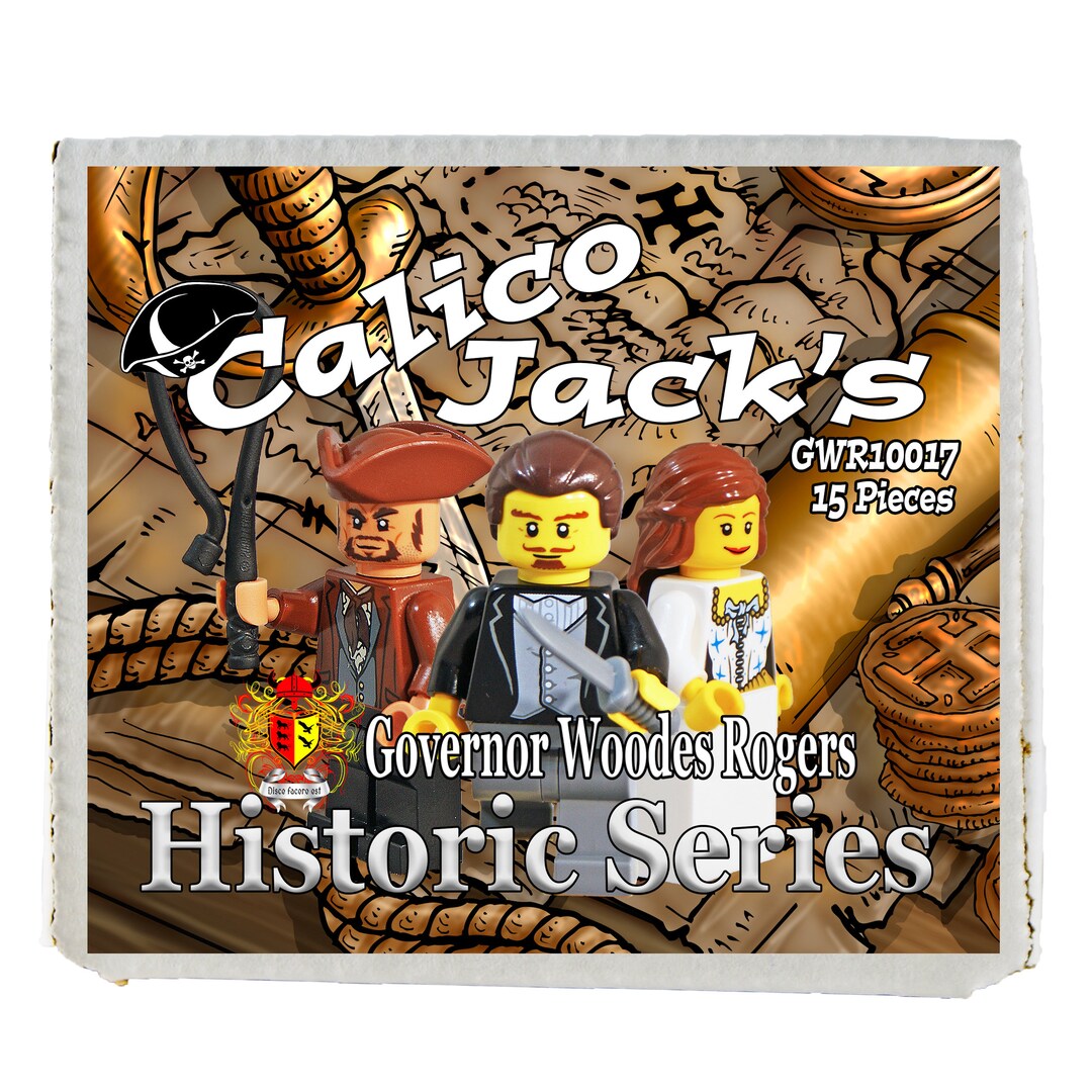 Governor Woodes Rogers Minifigures Made of LEGO® - Etsy