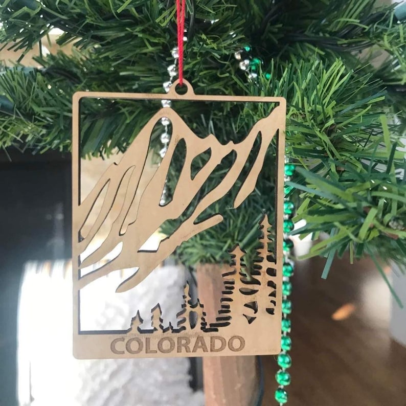 Colorado Christmas Tree Ornaments - Etsy