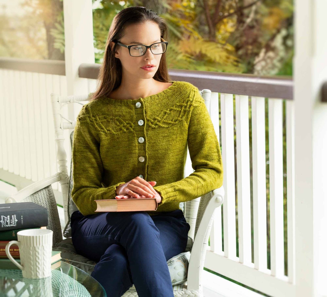 Carrick Bend Cardigan Knitting Pattern PDF - Etsy