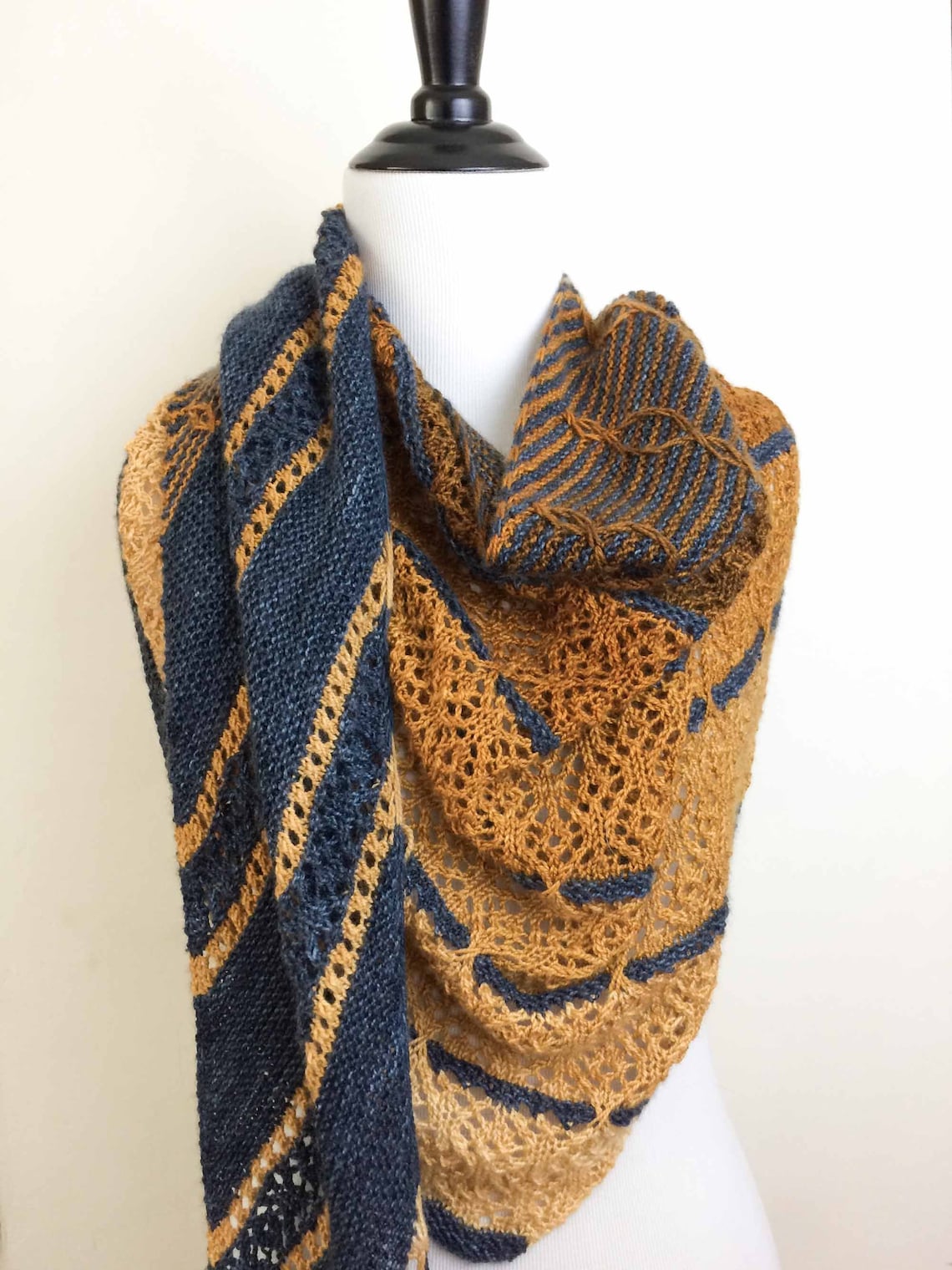 Knitting Pattern Beeline Shawl Knitting Pattern PDF | Etsy